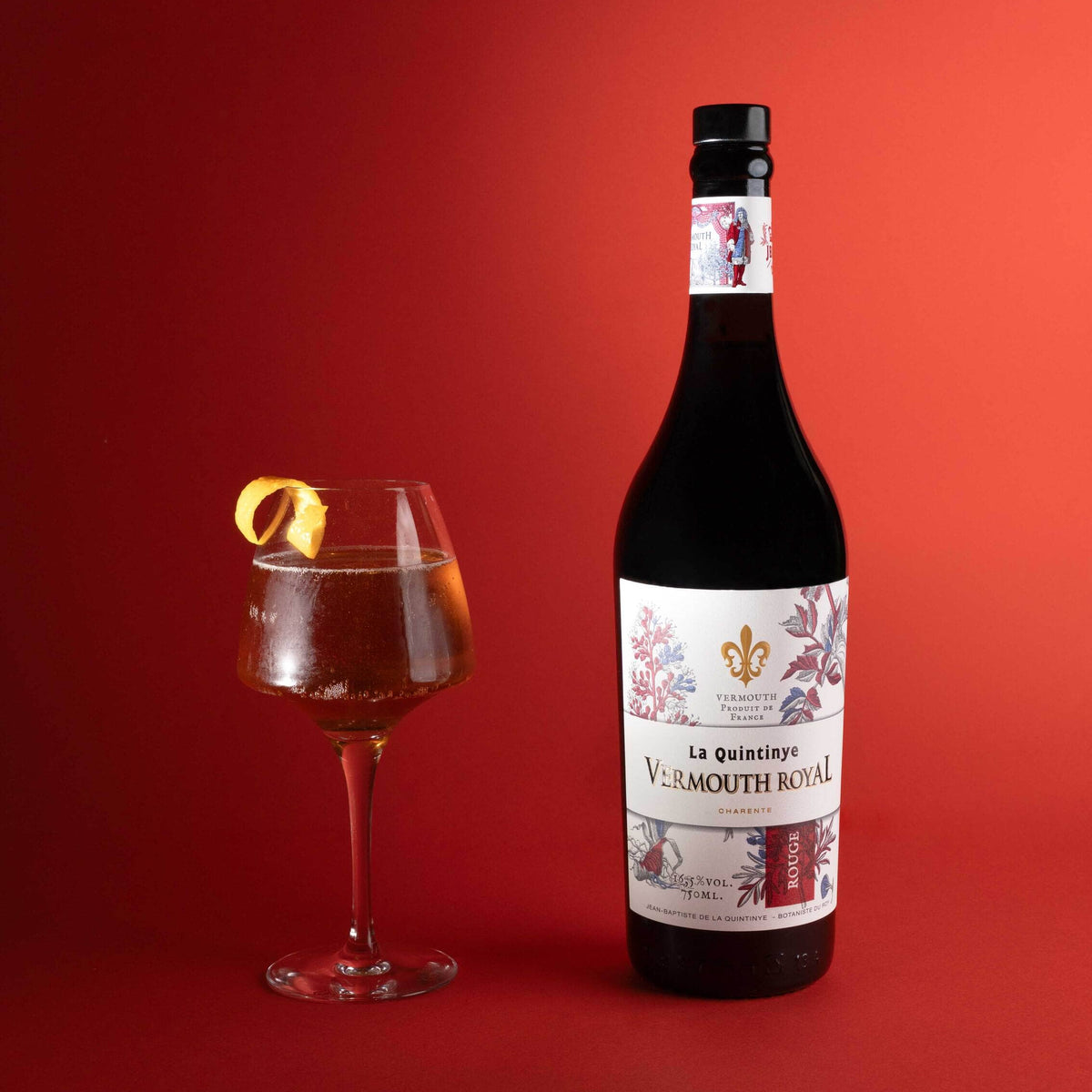 Royal Spritz Rouge : Cocktail Français Raffiné – Maison Villevert