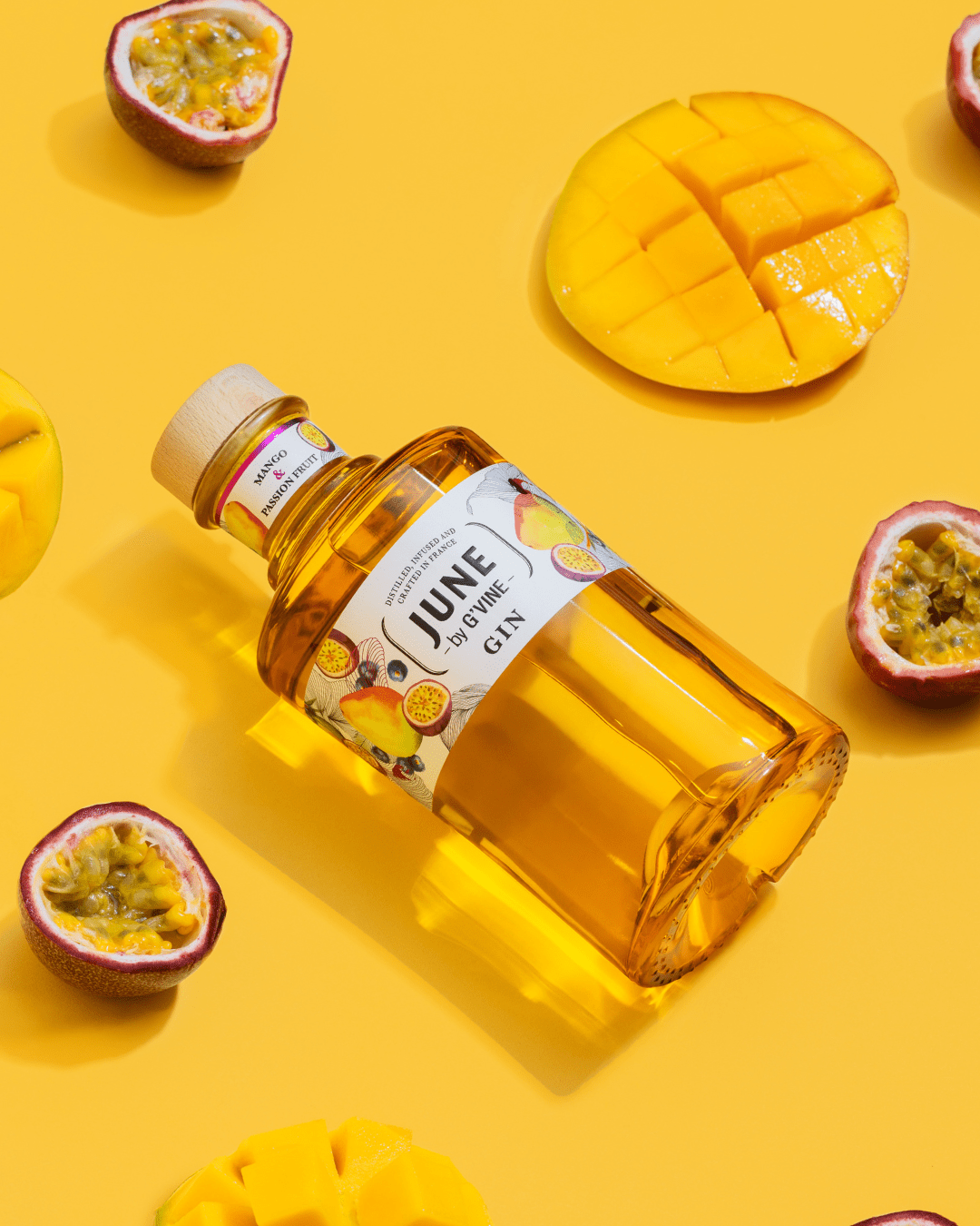 June Mangue & Fruit de la Passion - Gin Français – Maison Villevert