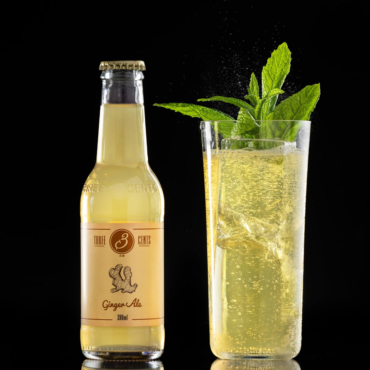 Three Cents Ginger Ale - Soda Premium – Maison Villevert